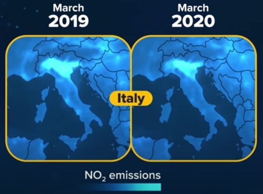 The Environmental Impact of COVID-19